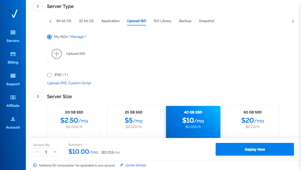 安価なVPSのVultr VC2の契約をしてUnixBenchでベンチマークまでやってみた – 株式会社リソース・シェアリング