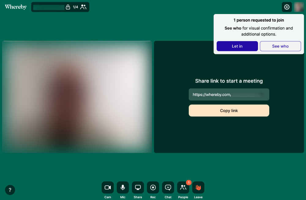 Web会議システム Wherebyのアカウント登録から利用の仕方まで - 株式会社リソース・シェアリング